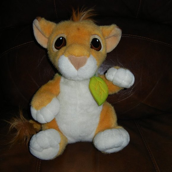 Mattel | Toys | 3 Year Old 993 Vintage Talking Simba Plush Video | Poshmark